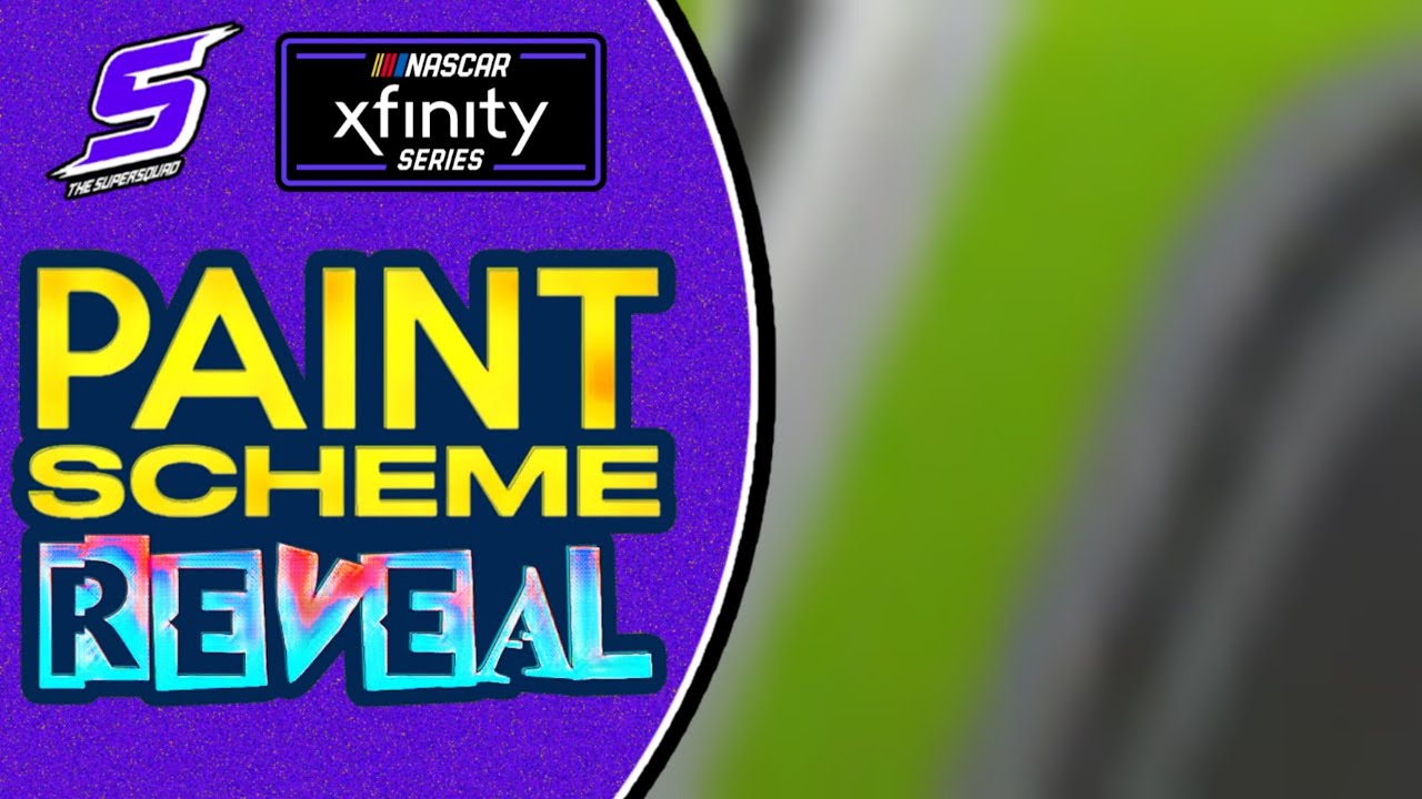 Xfinity: Sam Mayer's 2025 #41 AUDIBEL Paint Scheme - YouTube