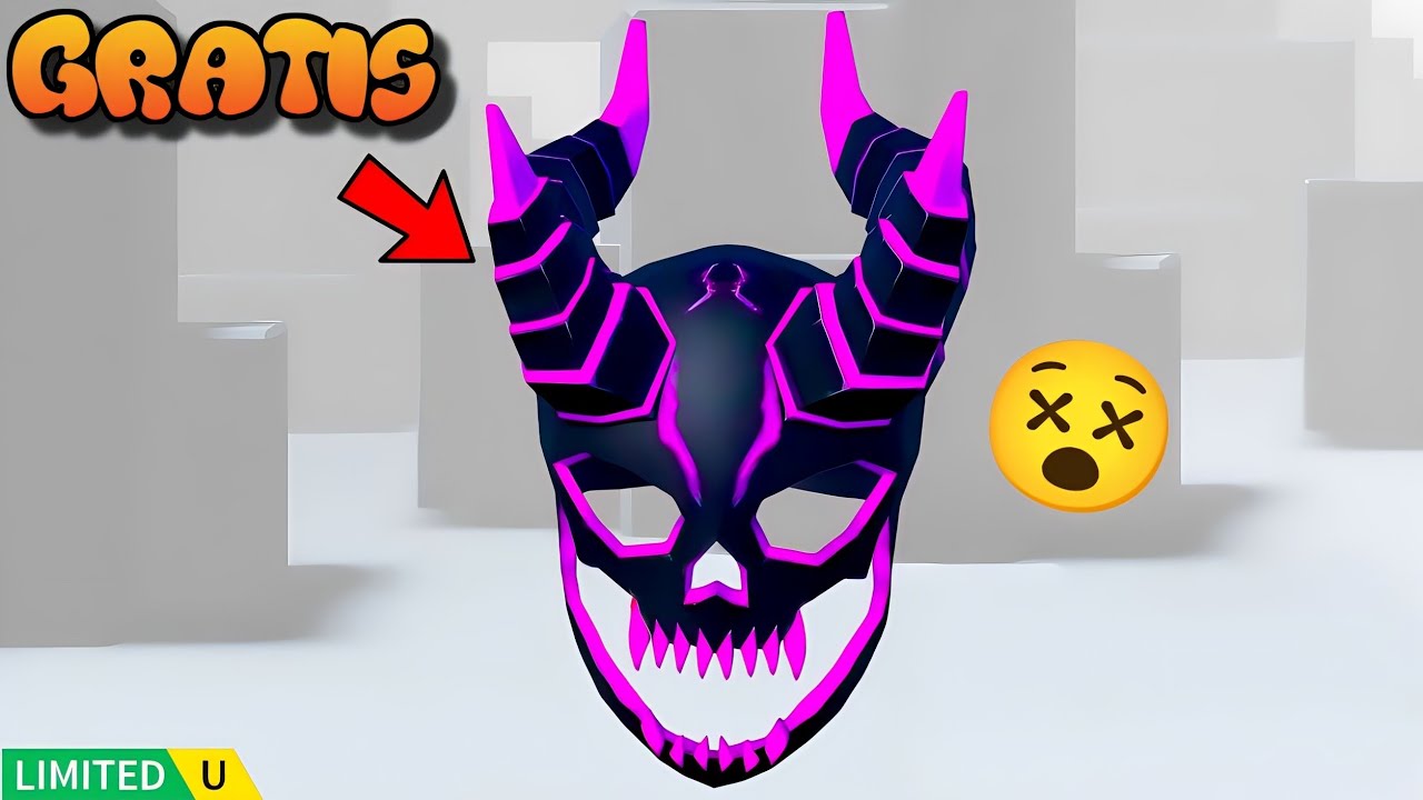 Como Conseguir Máscara Demonio😈 GRATIS! Limited Roblox Hoy Mismo! 👈 ...