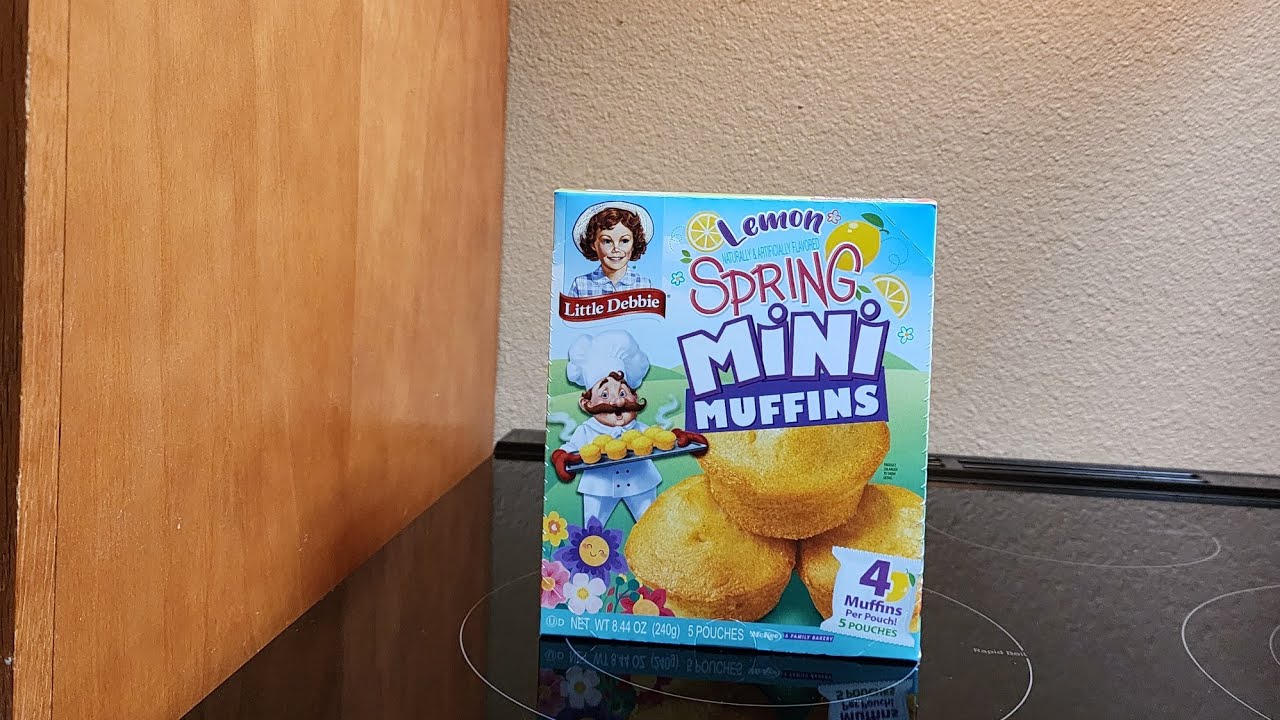 Little Debbie Lemon Spring mini Muffins - YouTube