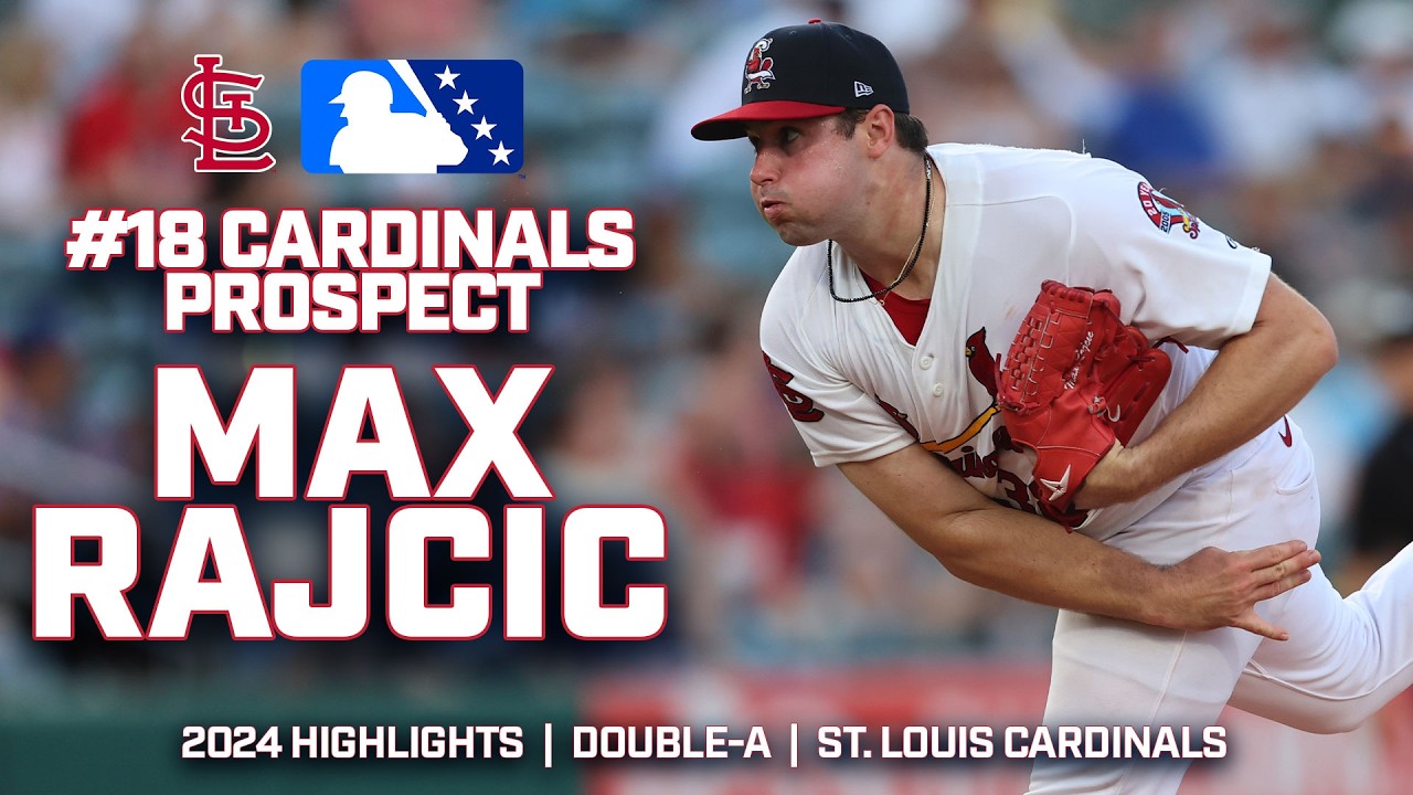 Max Rajcic 2024 Highlights | Cardinals top pitching prospect - YouTube
