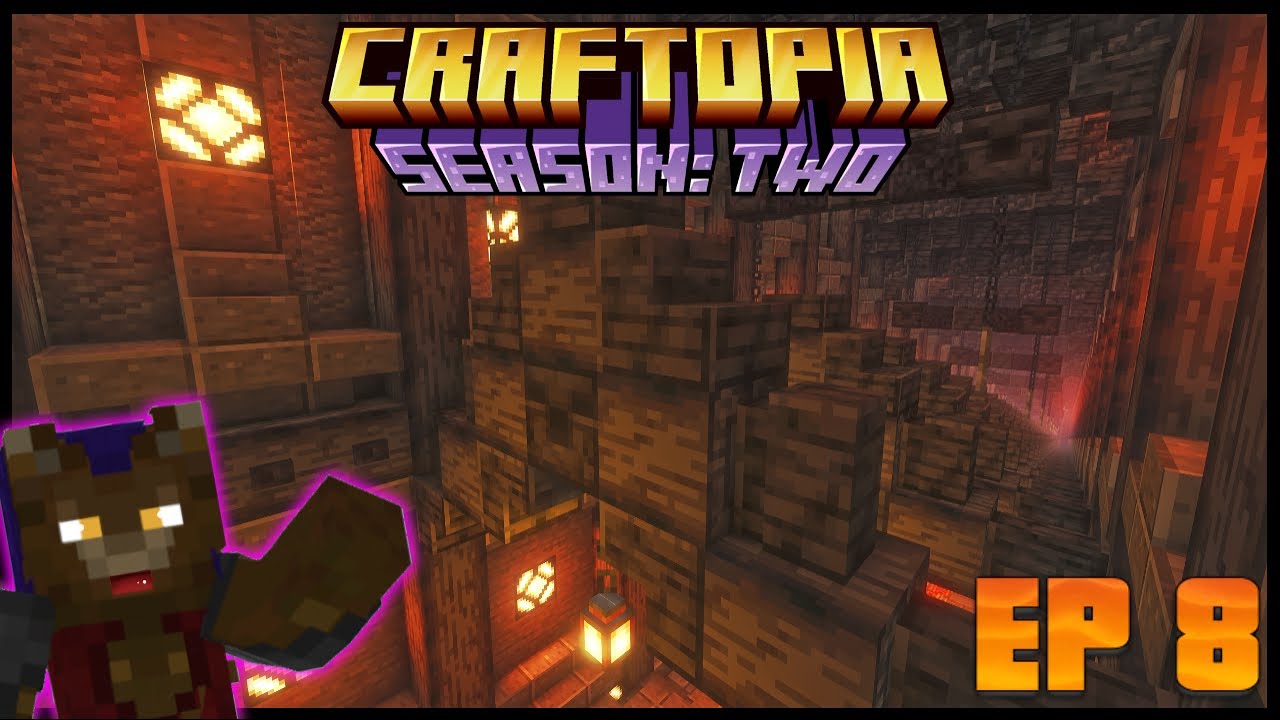 Tunnel to the Mushroom Kingdom | Ep 8 | Craftopia SMP Season 2 - YouTube