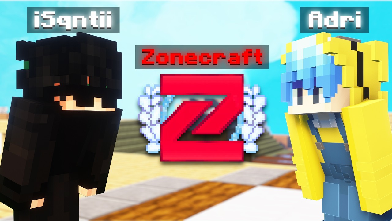 PROBÉ el BEDWARS de ZONECRAFT con ISQNTII - YouTube