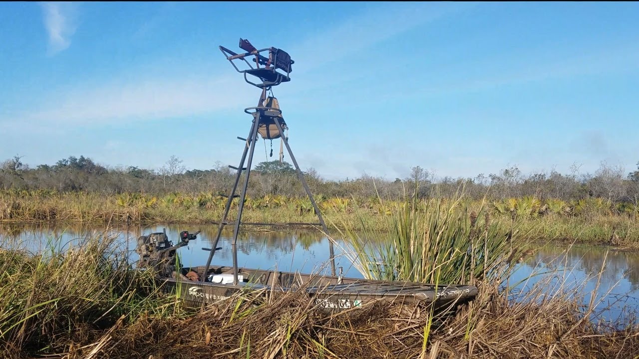 MYAddiction 2020 Louisiana Marsh Deer Hunting Area 7 - YouTube