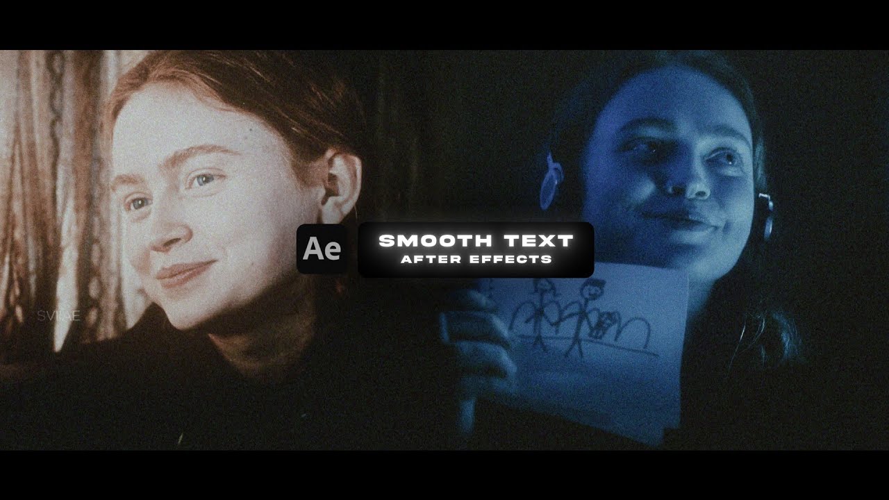 Smooth Text Tutorial I After Effects - YouTube