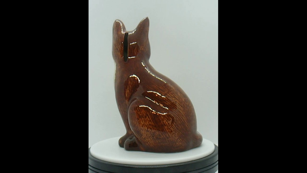 Quail Ceramics Fox Money Box - YouTube