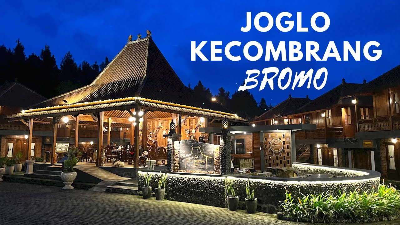 BARU DI BROMO !!! Joglo KECOMBRANG, penginapan pemandangan MANTAB ...