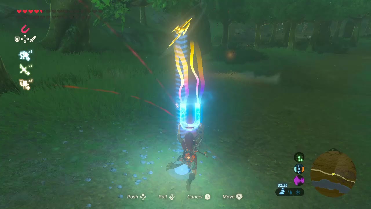 Zelda - Breath Of The Wild - Magnesis killing - Rare trick - YouTube
