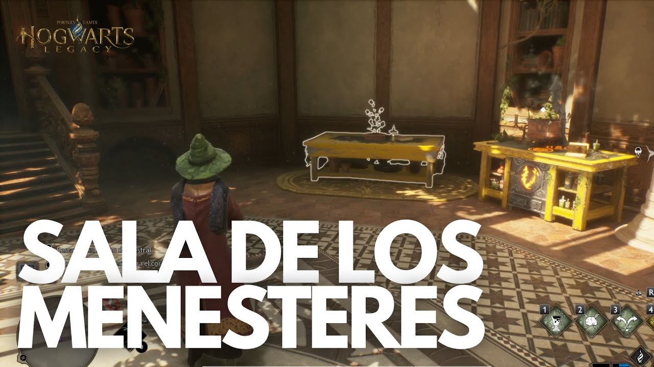 Cómo modificar la SALA DE LOS MENESTERES | Hogwarts Legacy 🌠🌠🌠 - YouTube