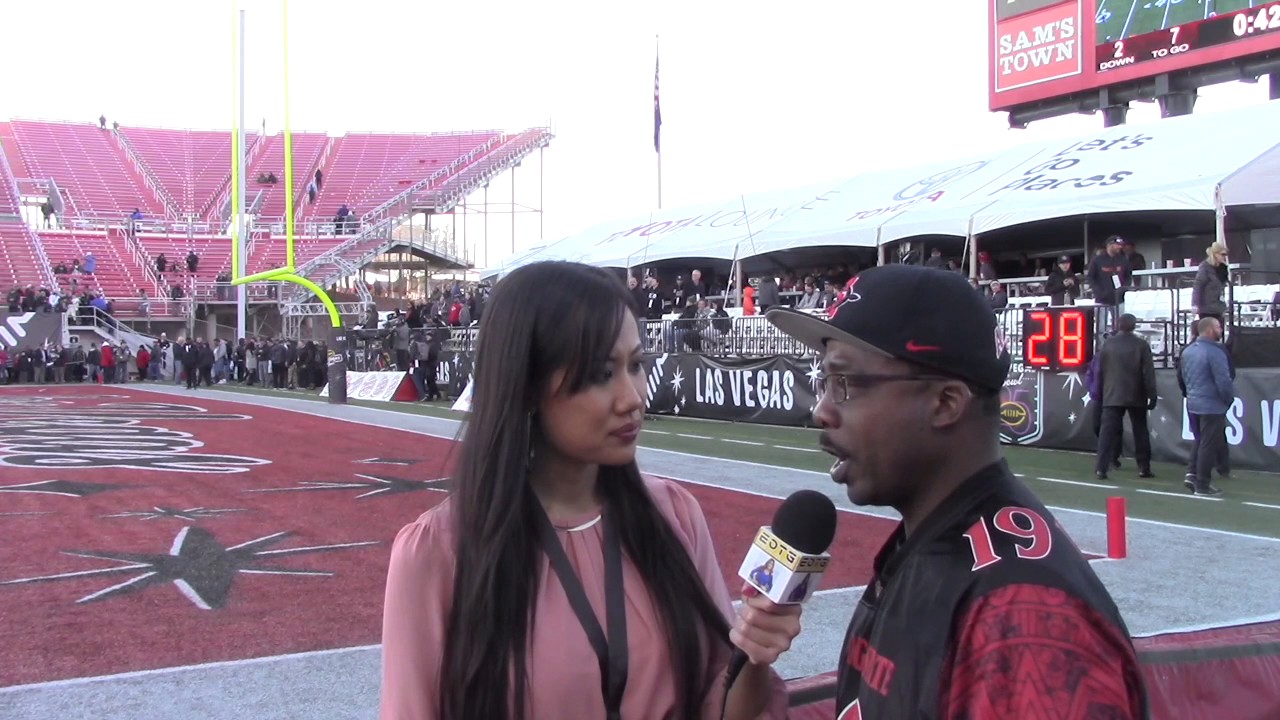 TEARY-EYED DONNEL PUMPHREY SR REACTS TO SON BREAKING RON DAYNE’S RECORD ...