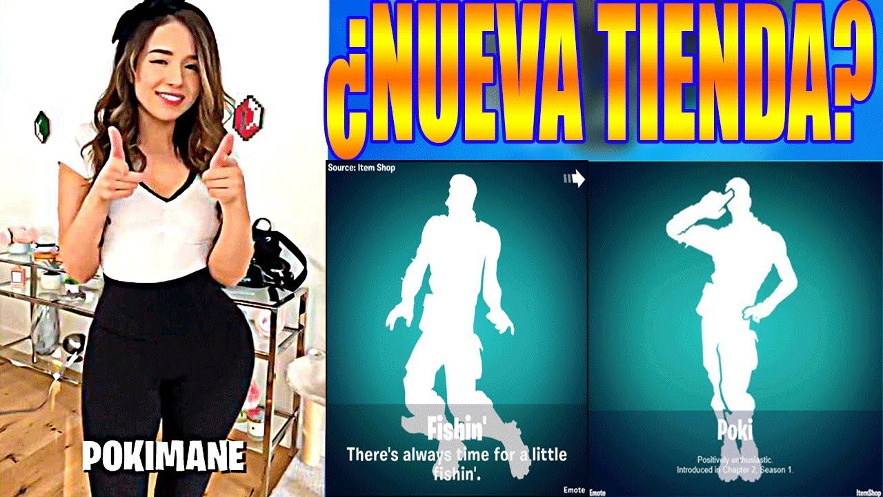 🔴 *NUEVA TIENDA* de FORTNITE HOY DÍA 19 de ENERO ⚡ ¿Skin Pokimane 🌟 ...