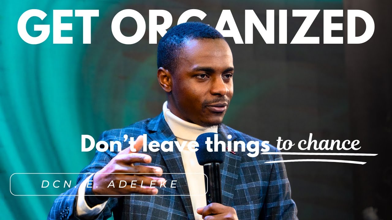 Plan Ahead with Dcn. Emmanuel Adeleke - YouTube