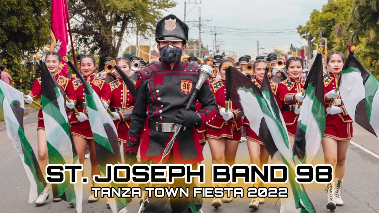 St. Joseph Band 98 - Tanza Town Fiesta 2022 - YouTube