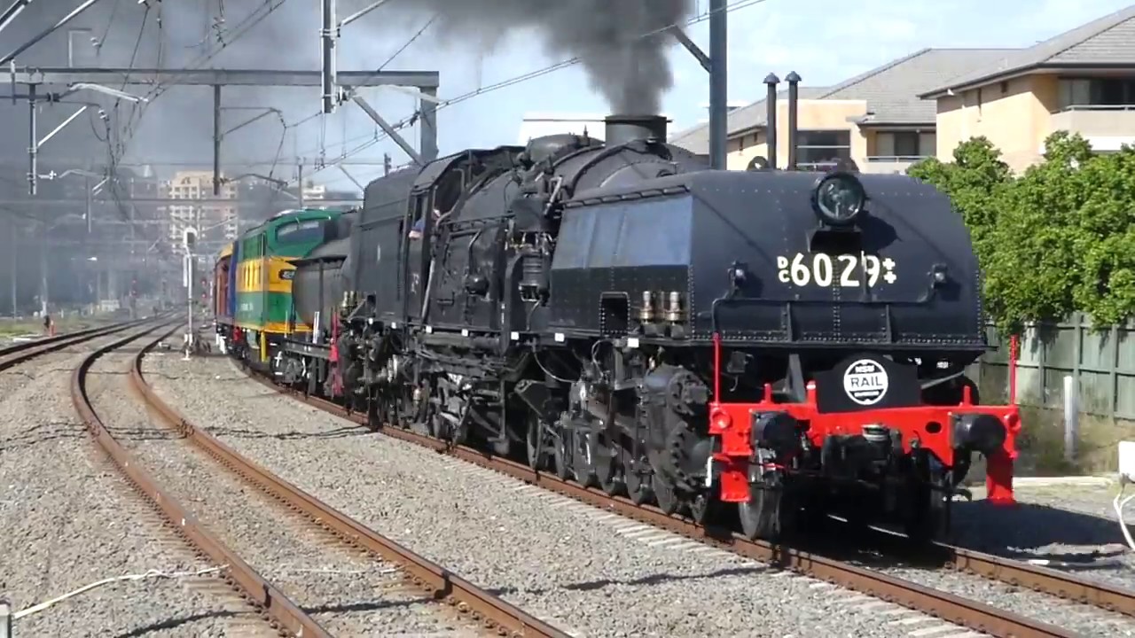 Australian Trains - 2018 Steamfest - Maitland Transfers - YouTube