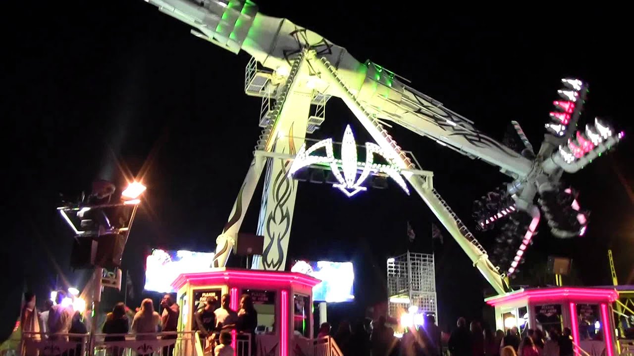 Abie Danter Jnr Air fun fair ride. Gloucester Park 01/08/2015 - YouTube
