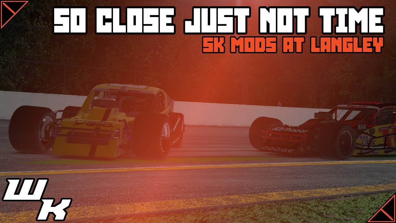 So Close Just Not Time - SK Modifieds At Langley Speedway - iRacing ...