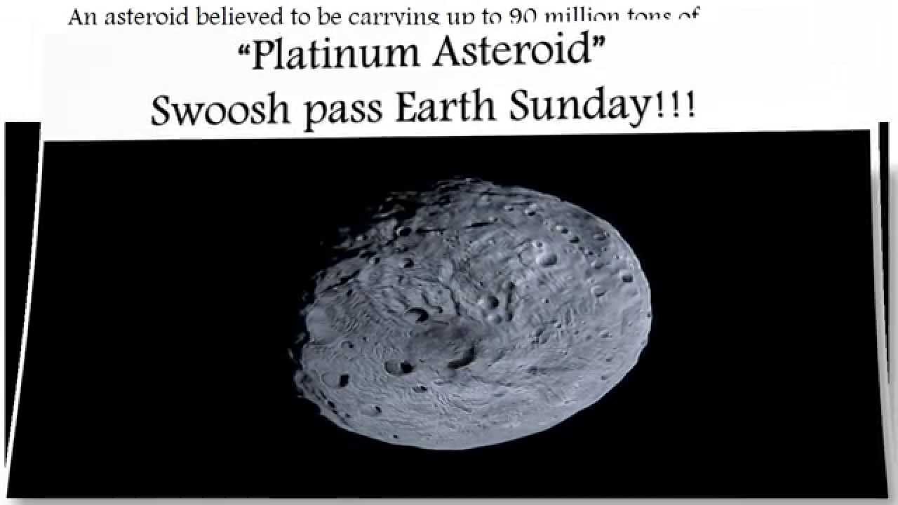 "Platinum Asteroid" swoosh pass Earth on July 19, 2015 / 2011 UW158 ...