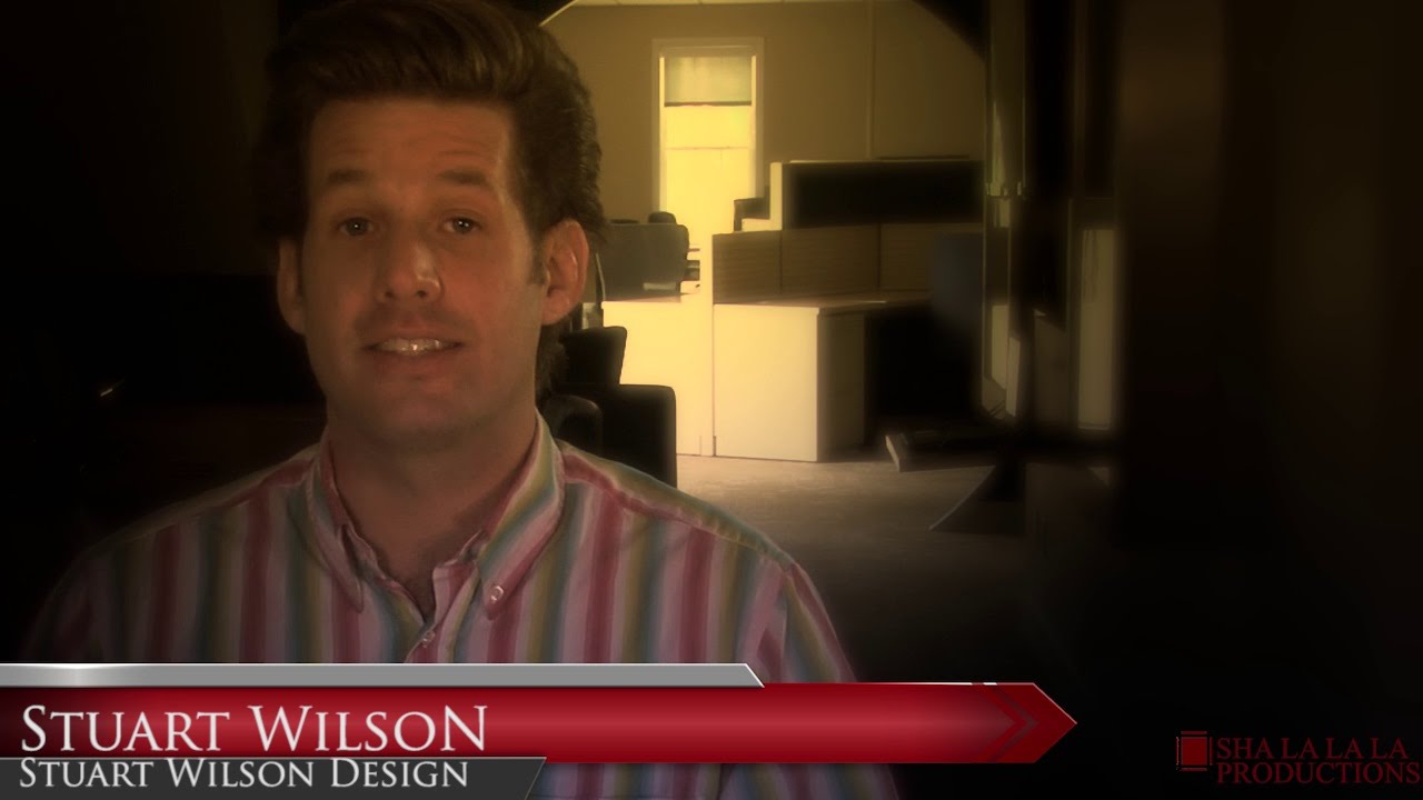 Sha La La La Productions presents Stuart Wilson of Stuart Wilson Design ...
