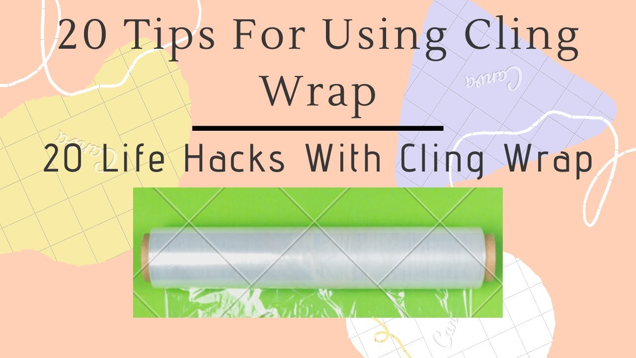 20 Tips To Use The Cling Wrap | 20 Life Hacks With Cling Wrap - YouTube