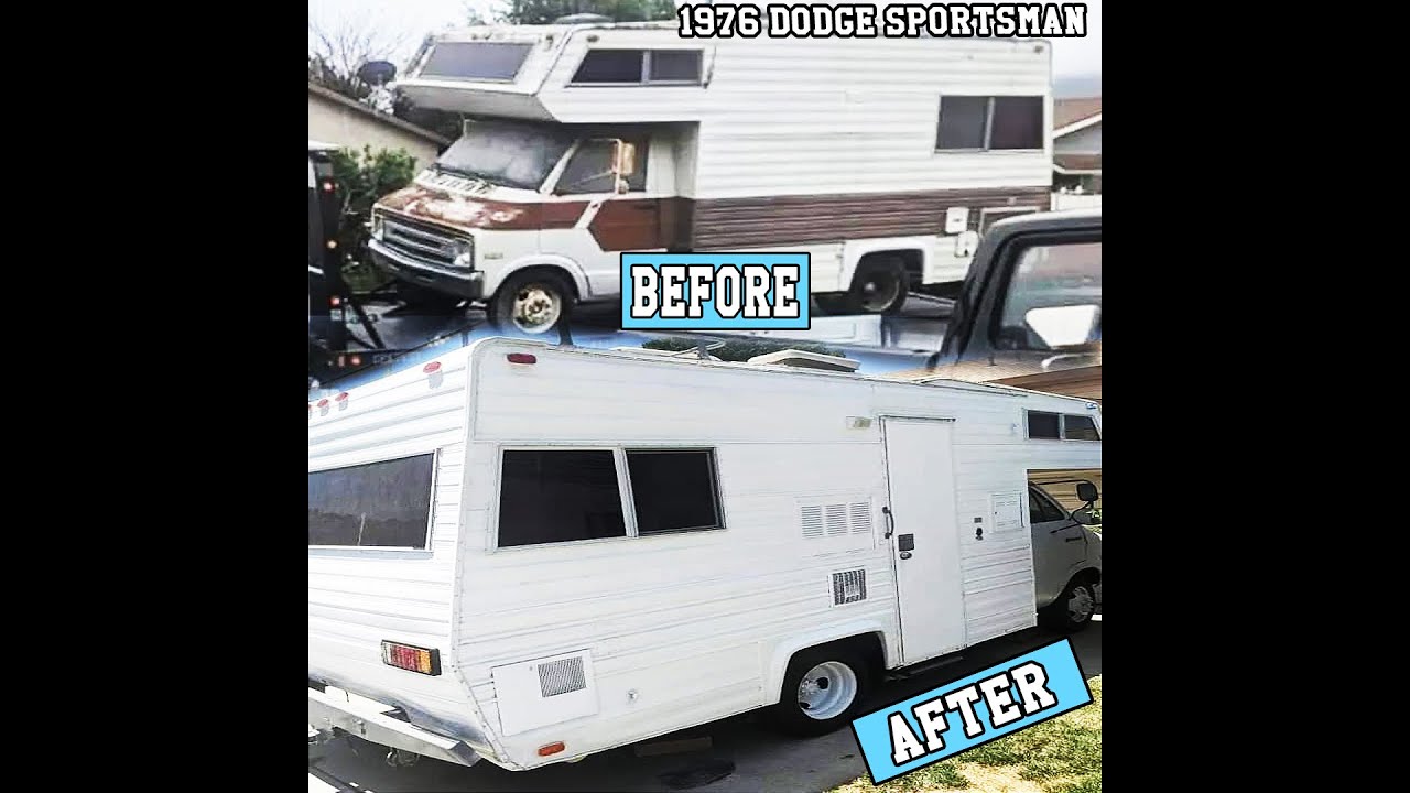 1976 Dodge Sportsman Jamboree, From start to finish, Motorhome Makeover ...