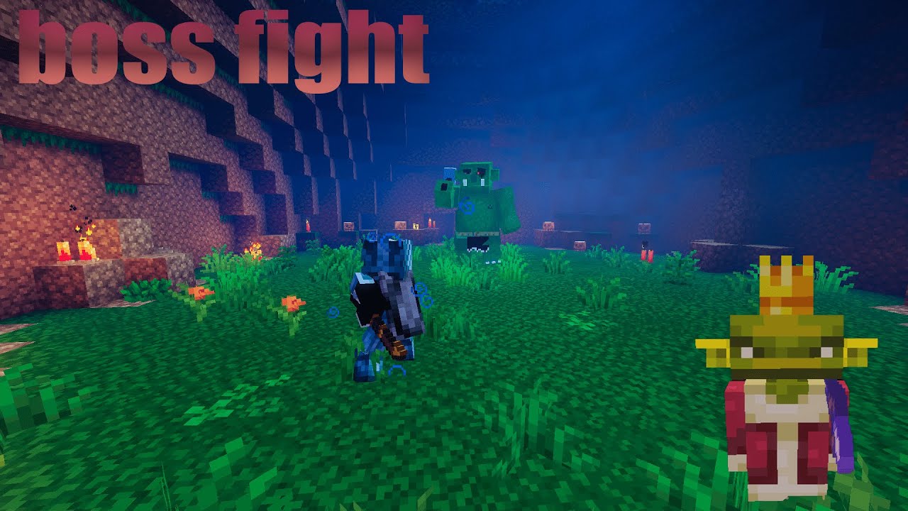 İLK GÖZÜ ALDIK... BOSS FİGHT #minecraft #dawncraft - YouTube