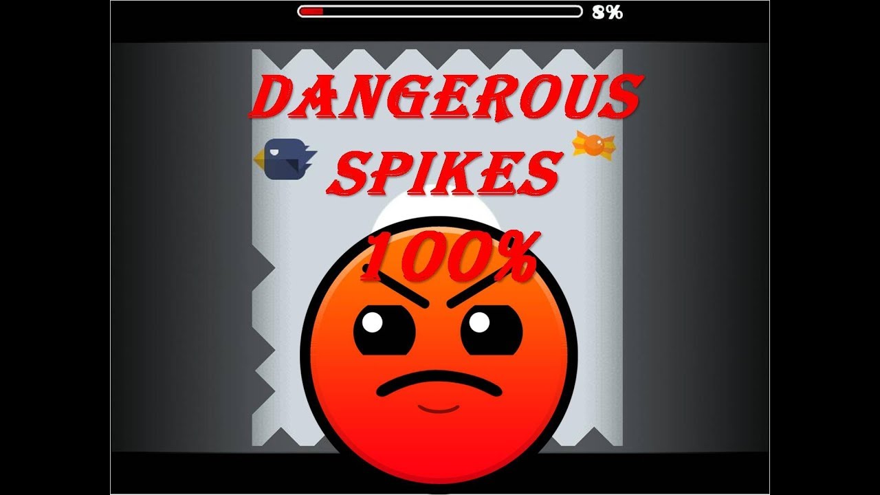 Geometry Dash - Dangerous Spikes [PC] [Harder] - YouTube