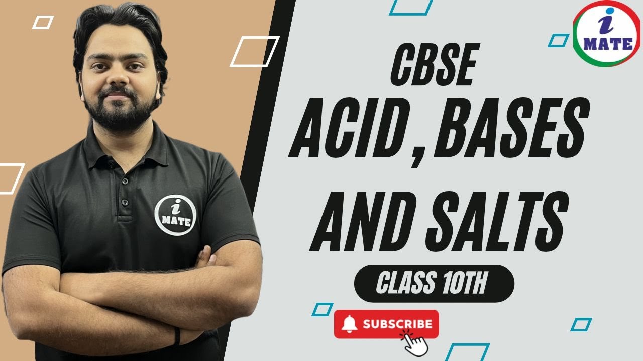 Salt : Acid ,Base & Salt | Class 10 | CBSE - YouTube