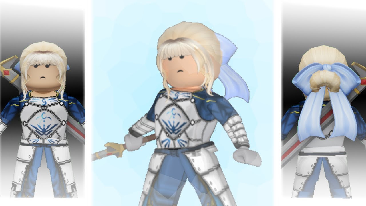 Roblox Outfit: How to make Artoria "Saber" Pendragon (Fate Series ...