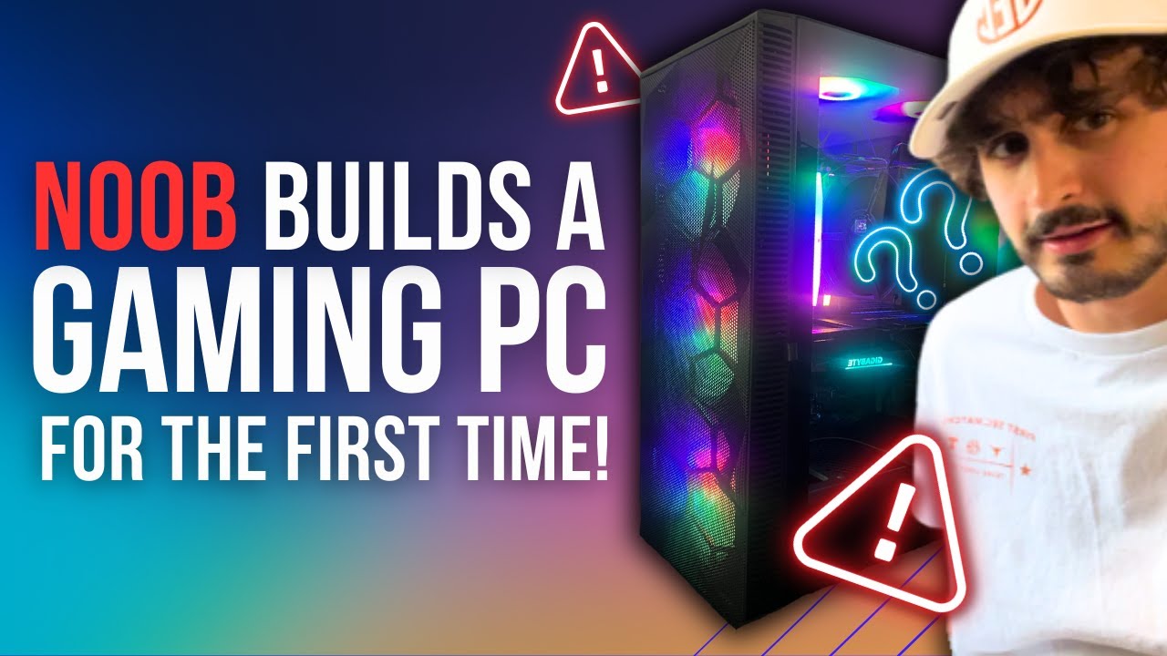 Noob Builds a Gaming PC for the first time - Will it turn on? - YouTube