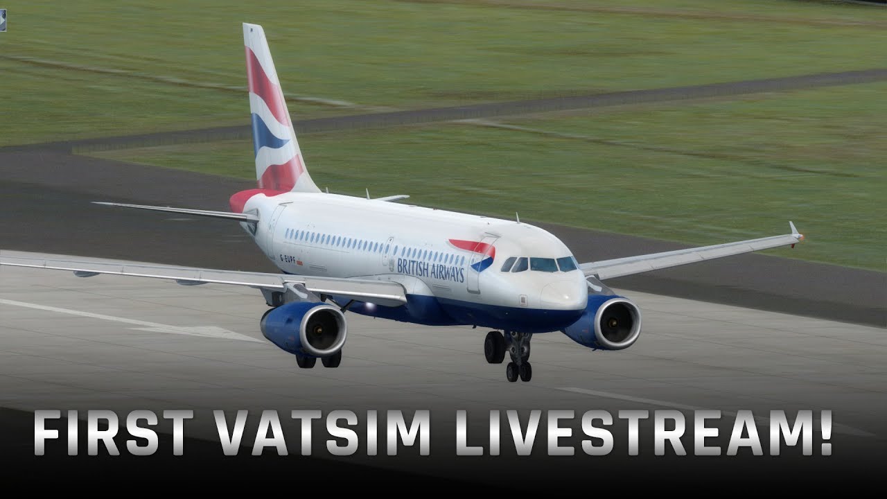 Live on VATSIM! - YouTube