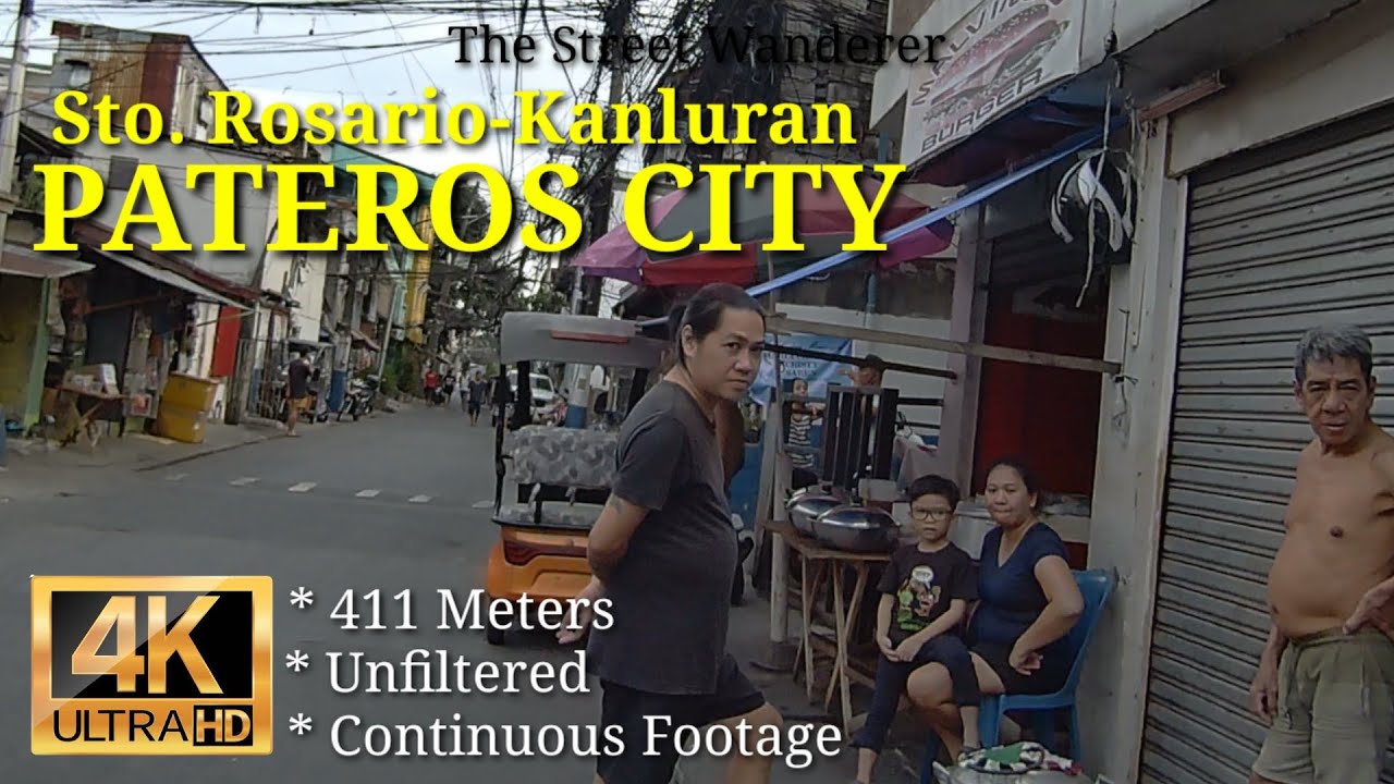 THE RELAXED E. MENDOZA STREET IN PATEROS (411m) - YouTube