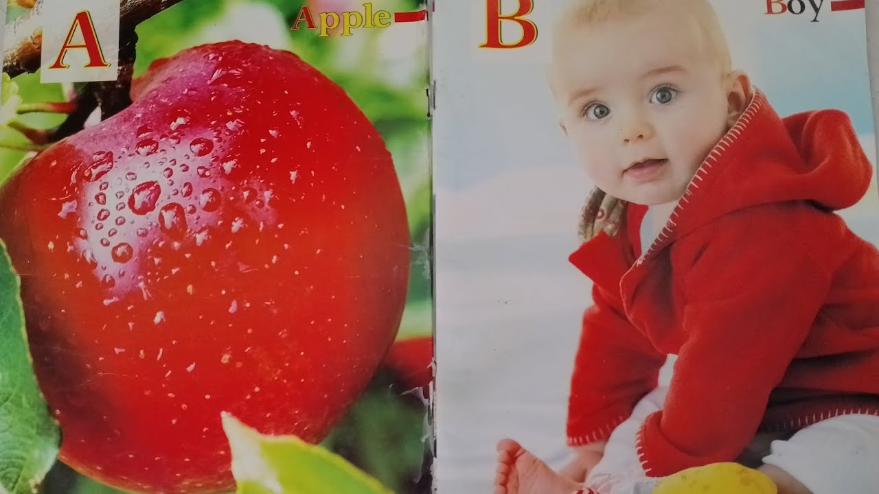 A For Apple 🍎. LKG/ Ukg/ English. English for Kids. - YouTube