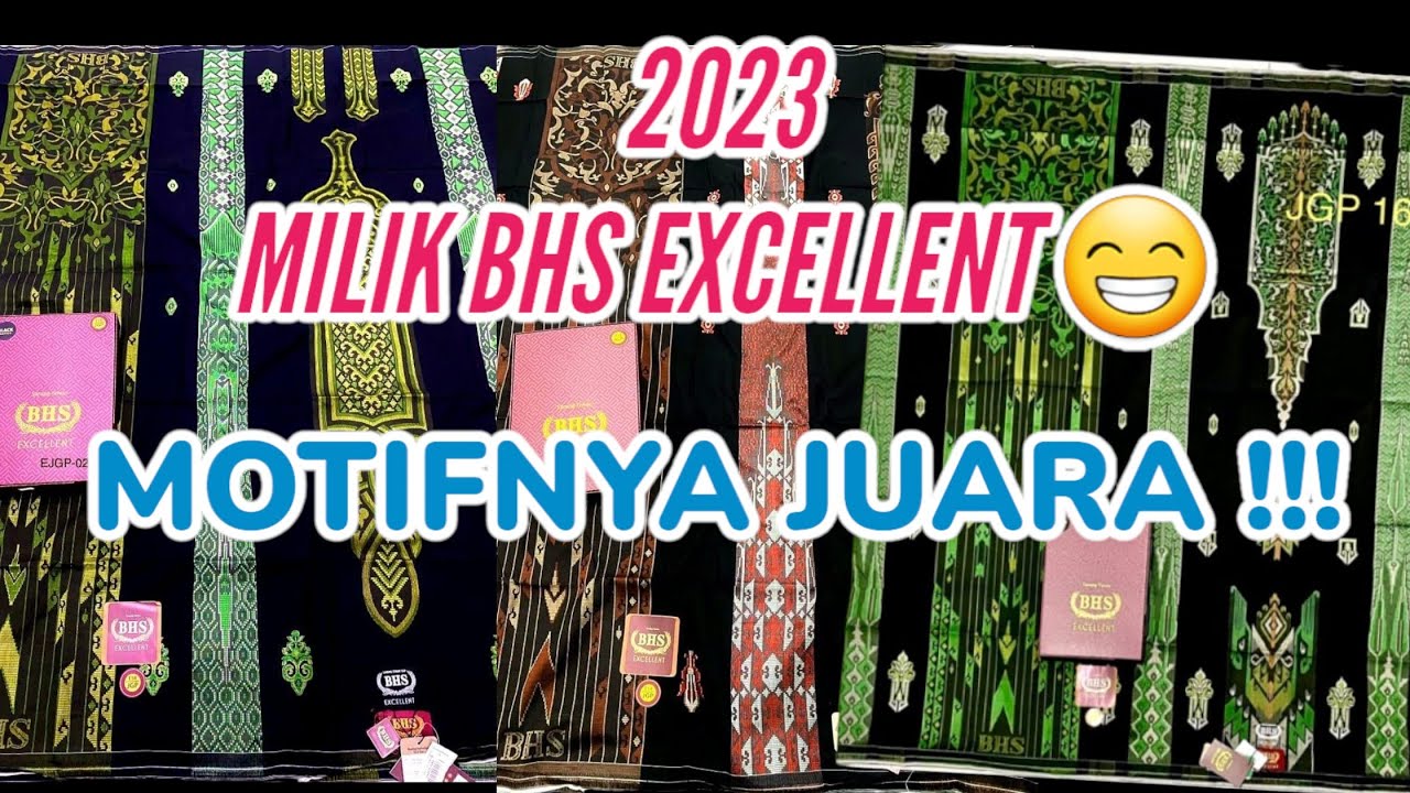2023 BHS EXCELLENT OF THE YEAR,JGP JGH JGM#sarungbhs - YouTube