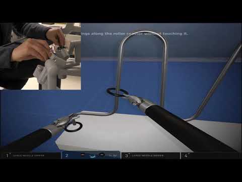Da Vinci Skills Simulator. Robotic Sim Tips and Tricks: Ring Rollercoaster 1