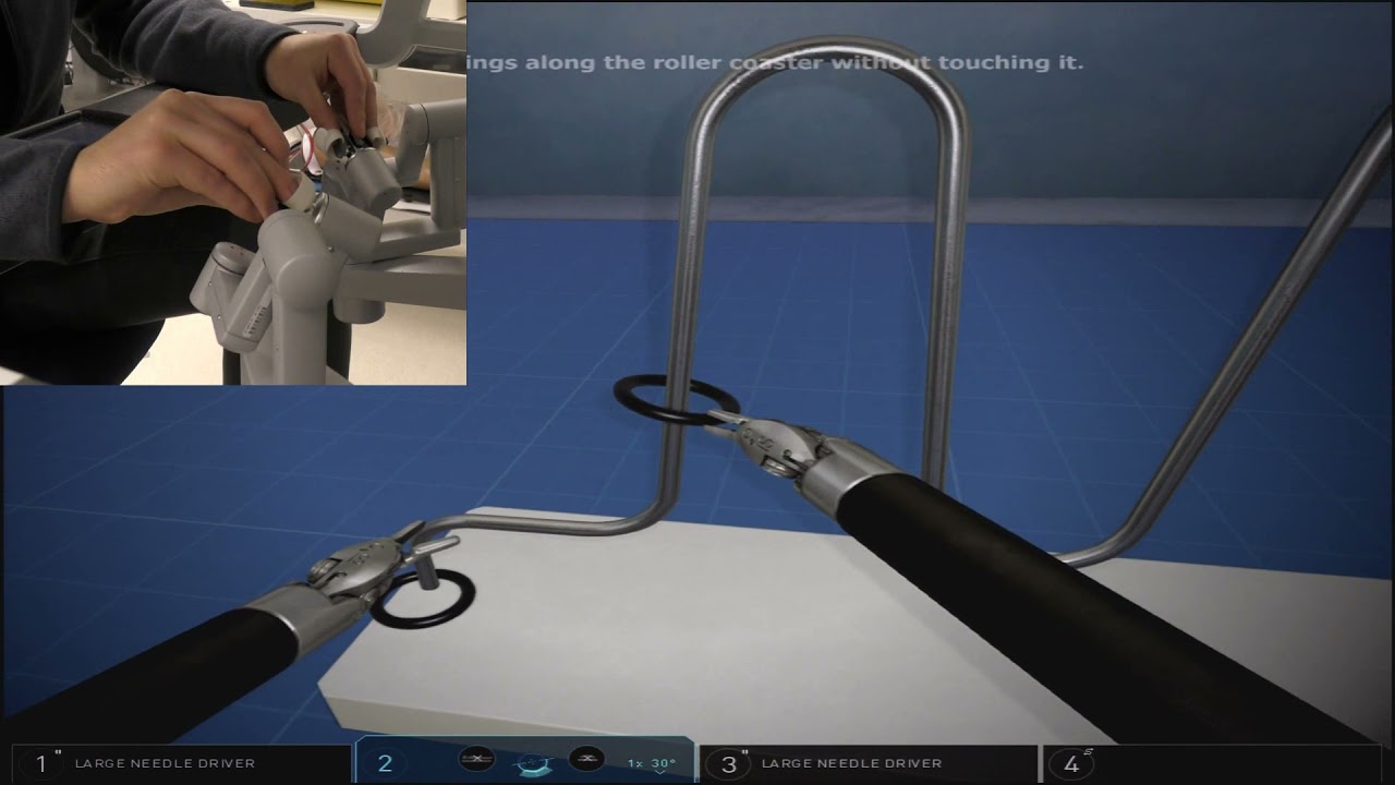 Da Vinci Skills Simulator. Robotic Sim Tips and Tricks: Ring ...