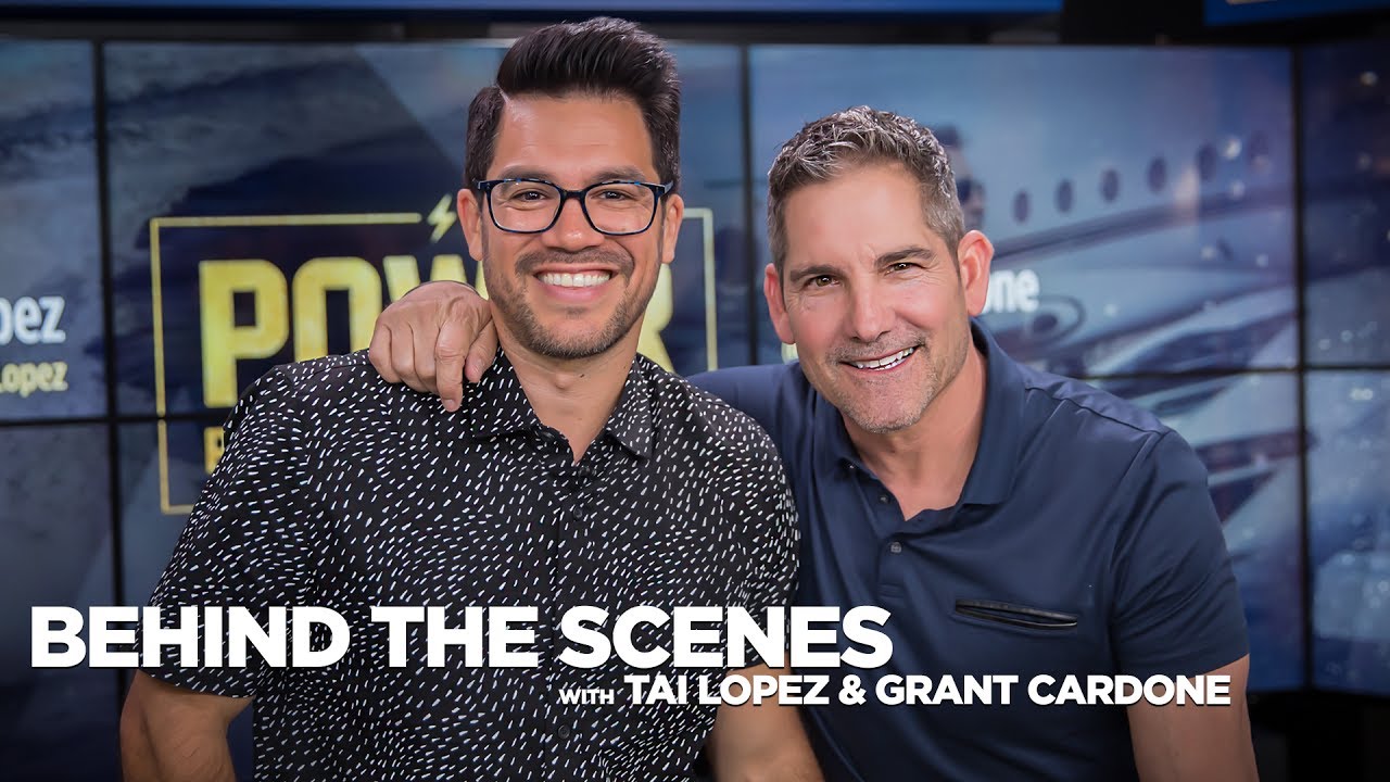 Behind the Scenes with Tai Lopez and Grant Cardone - YouTube
