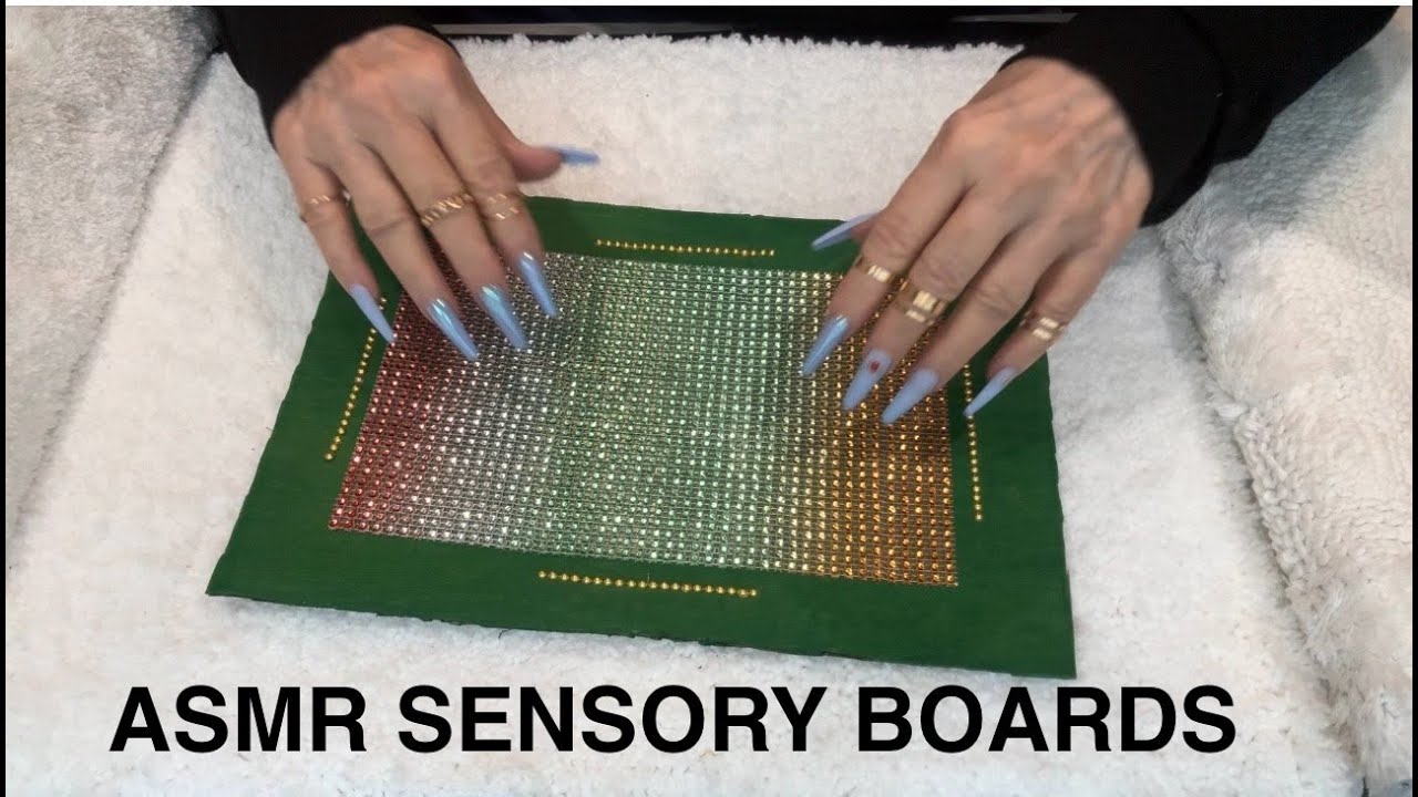 ASMR SENSORY LULLABY fromTapping, Scratchings on a compilation of ...