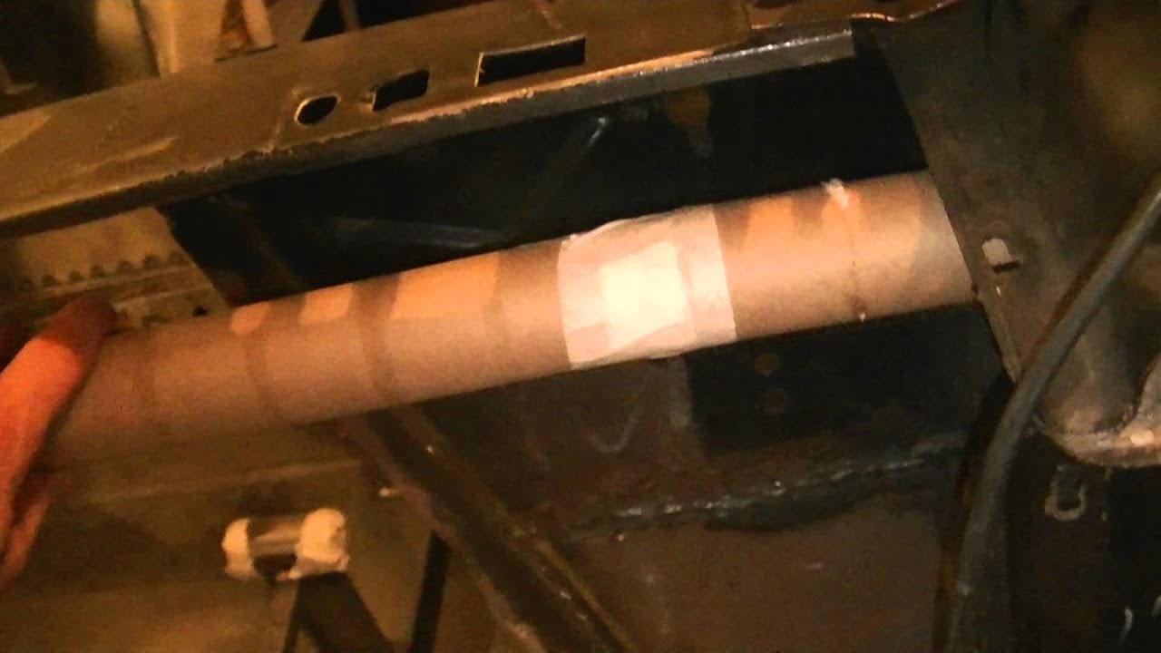 65 Mustang Restoration Part 11 Floor Patch and Torque Box Install - YouTube