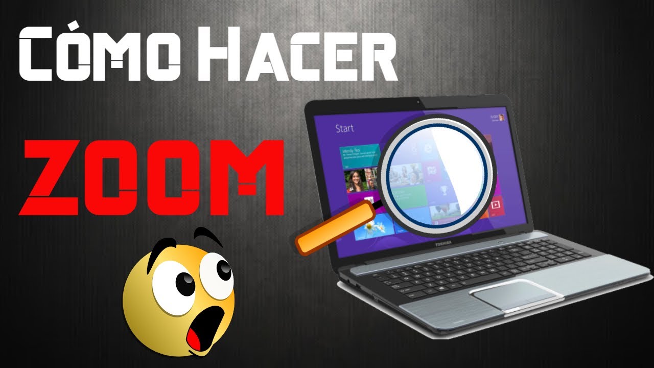 Como hacer ZOOM en WINDOWS SIN PROGRAMAS! - YouTube