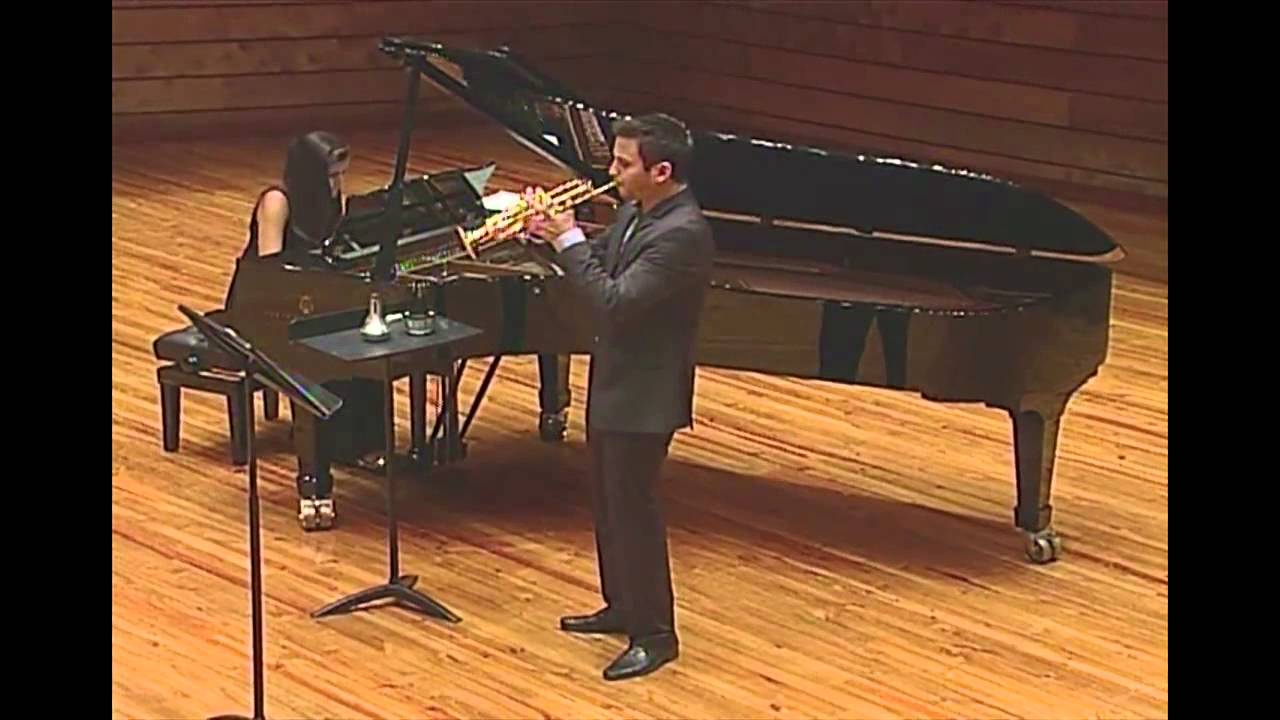Honegger, Intrada for trumpet and piano - YouTube