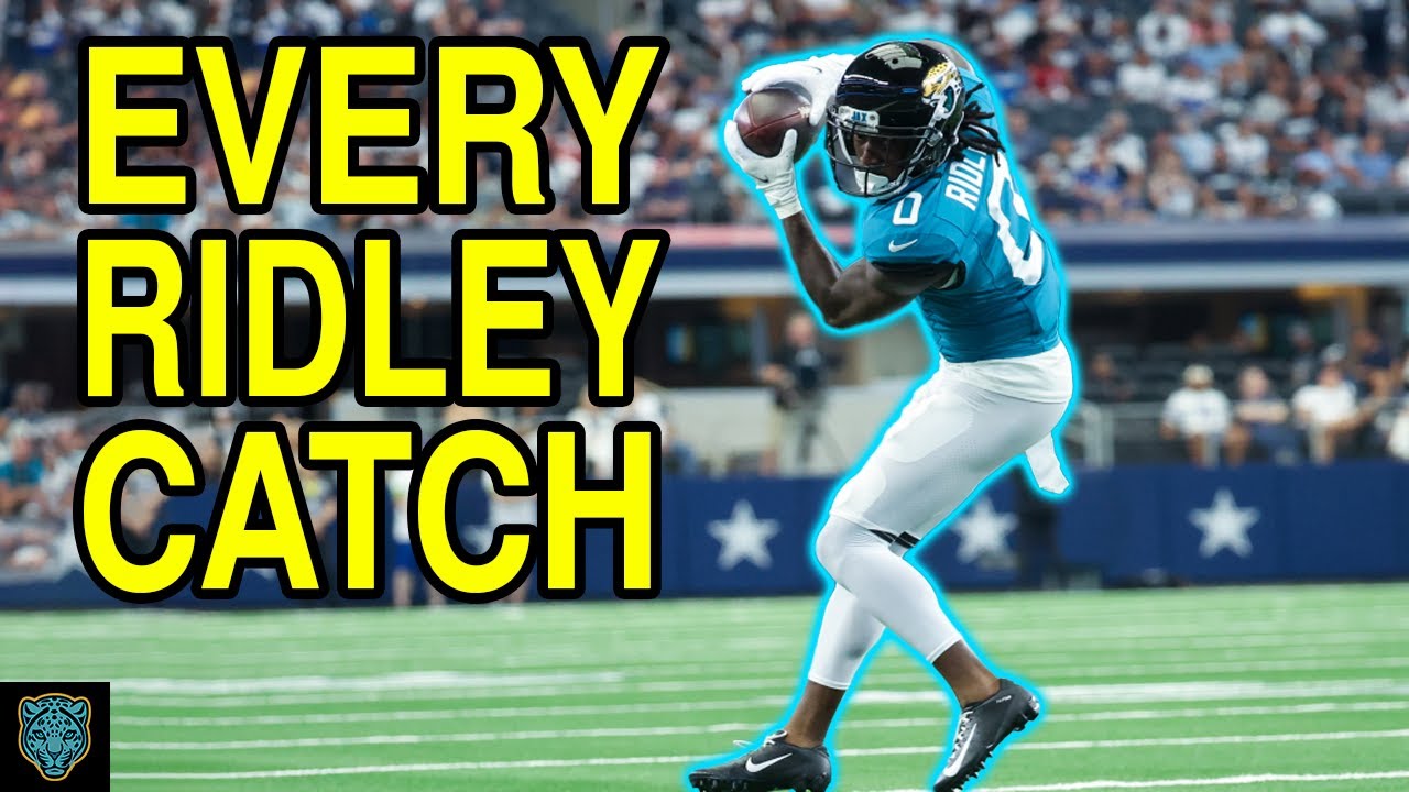 Every Calvin Ridley Preseason 2023 Catch - YouTube