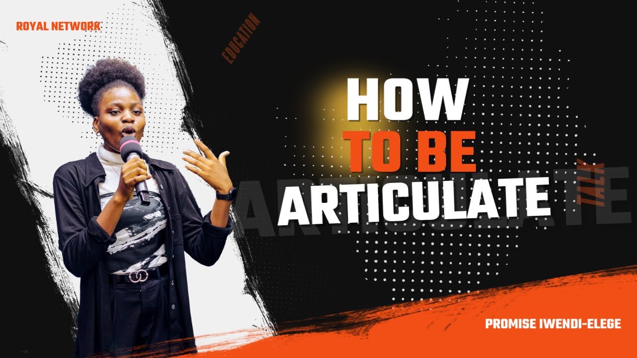 How To Be Articulate || KKYF - YouTube