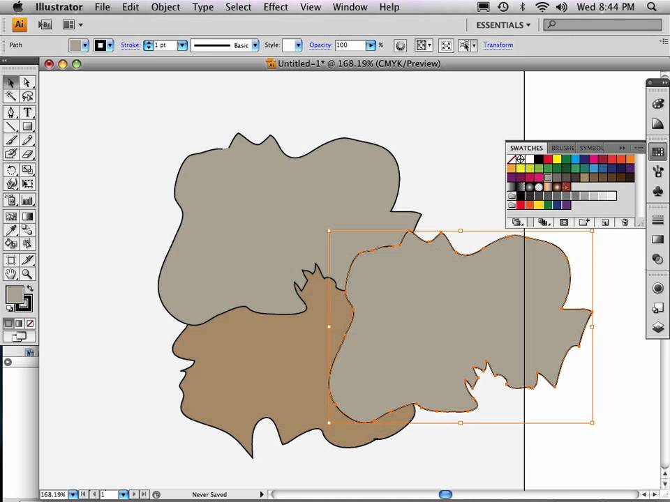 Part 4 of 9: Adobe Illustrator map tutorial TIP FOR SHARED BORDERS ...
