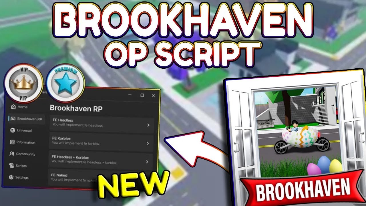 *NEW* Brookhaven 🏡RP OP Script (PASTEBIN) 2025 - YouTube