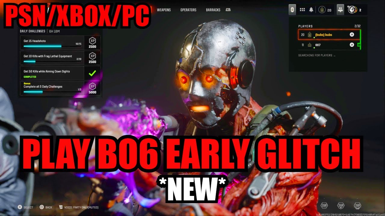 *NEW* PLAY BO6 EARLY GLITCH! How to PLAY BLACK OPS 6 EARLY! BO6 ...