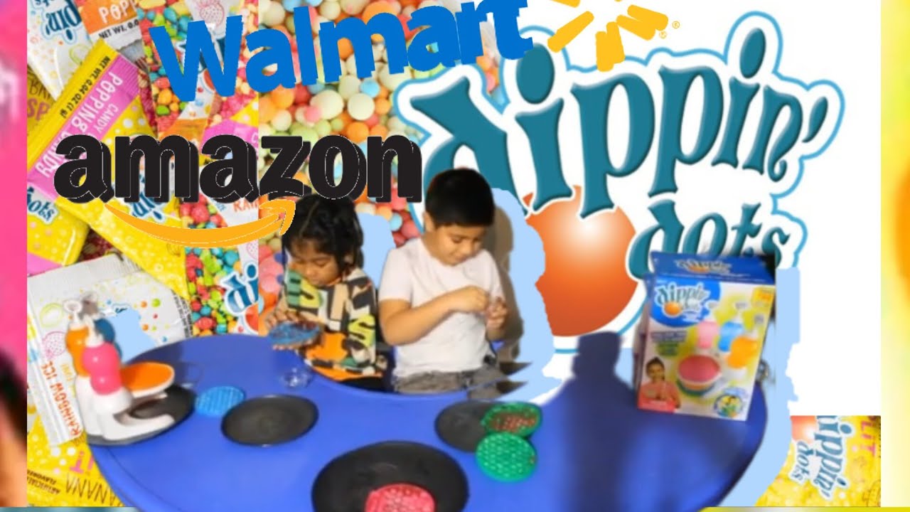 DIPPIN DOTS Frozen Maker Fun! Toy Review By Kids🤪 Hilarious #review ...