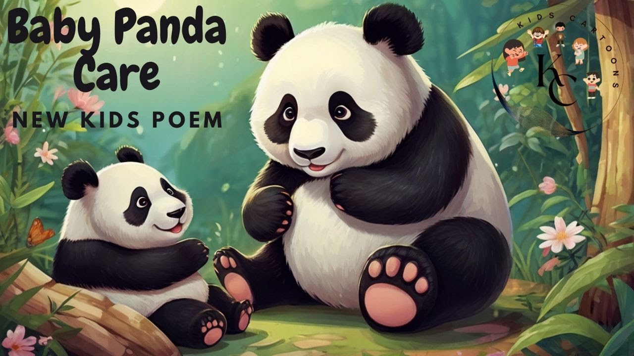 KIDS CARTOONS, KIDS POEMS, KIDS SONGS, Baby Panda Care New Kids Poem ...