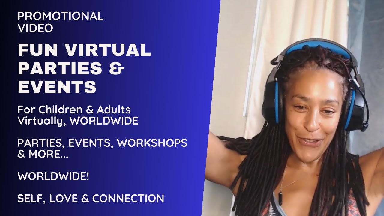 VIRTUAL PARTY & EVENTS PROMO | CONNECT WITH FAMILY AND FRIENDS ...