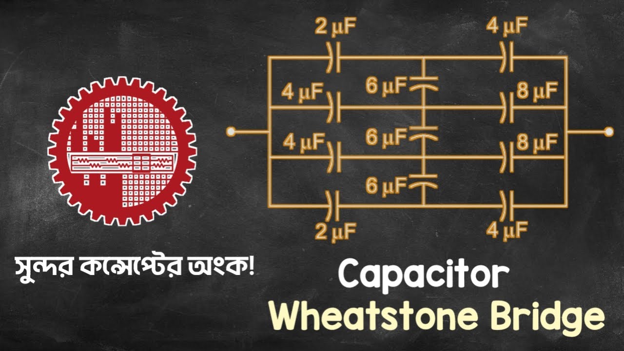 Conceptual Maths - Wheatstone Bridge of Capacitor - Static Electricity ...