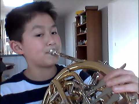 G Chromatic Scale French Horn - YouTube