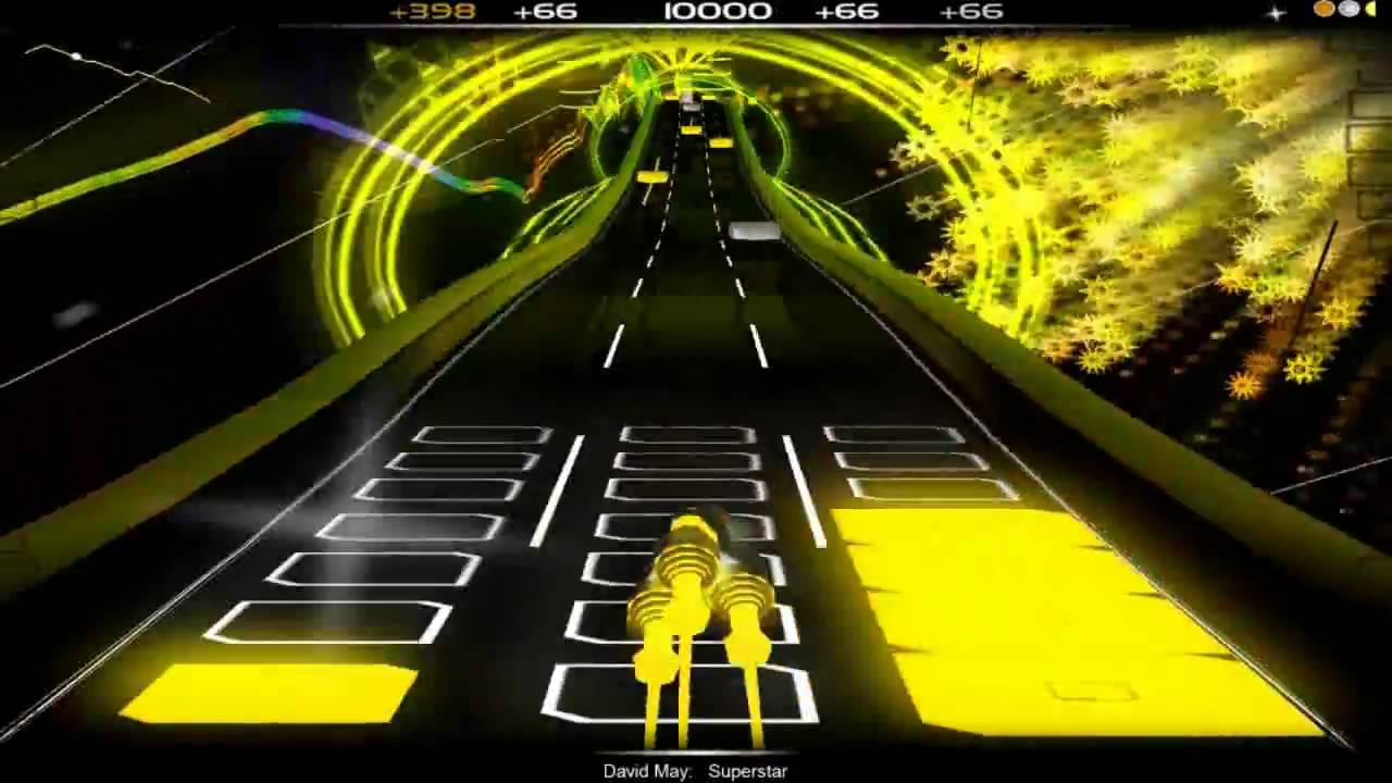 [HD] Audiosurf (David May - Superstar) - YouTube